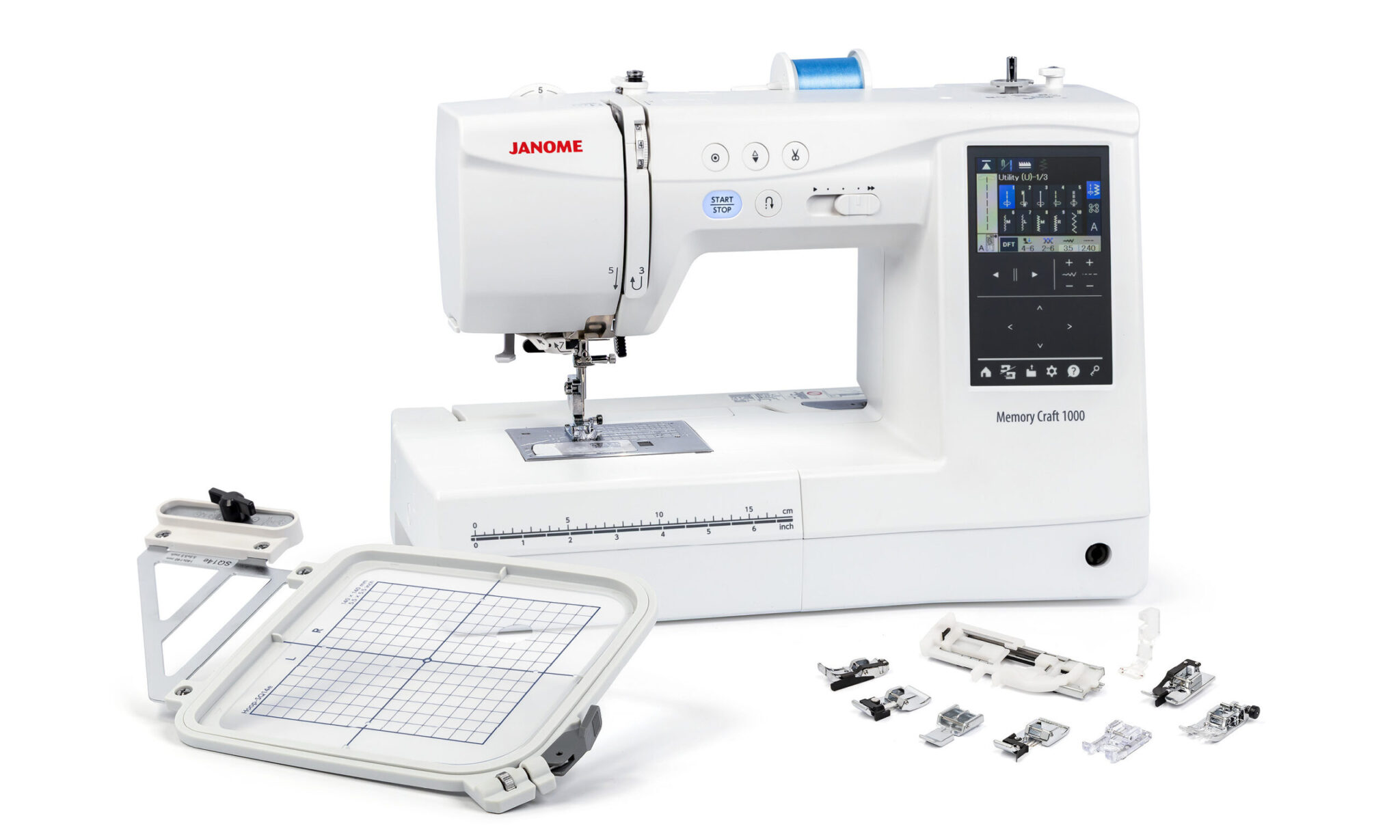 Janome MC1000 - Janome Suomi - Ompelukoneiden ja tarvikkeiden verkkokauppa